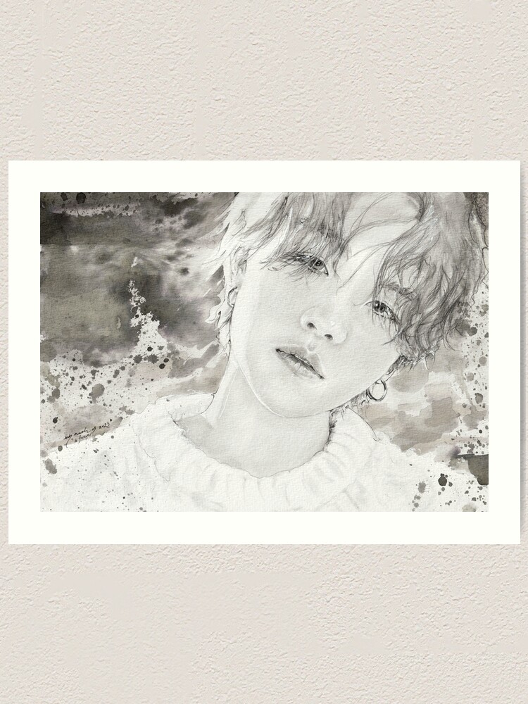 "SUGA: Eye of the Storm" Art Print for Sale by emopod | Redbubble