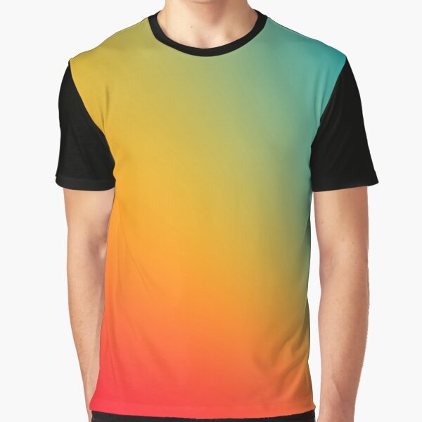 "Gradient Colours: Red Yellow Blue" T-shirt for Sale by raquelcatalan ...