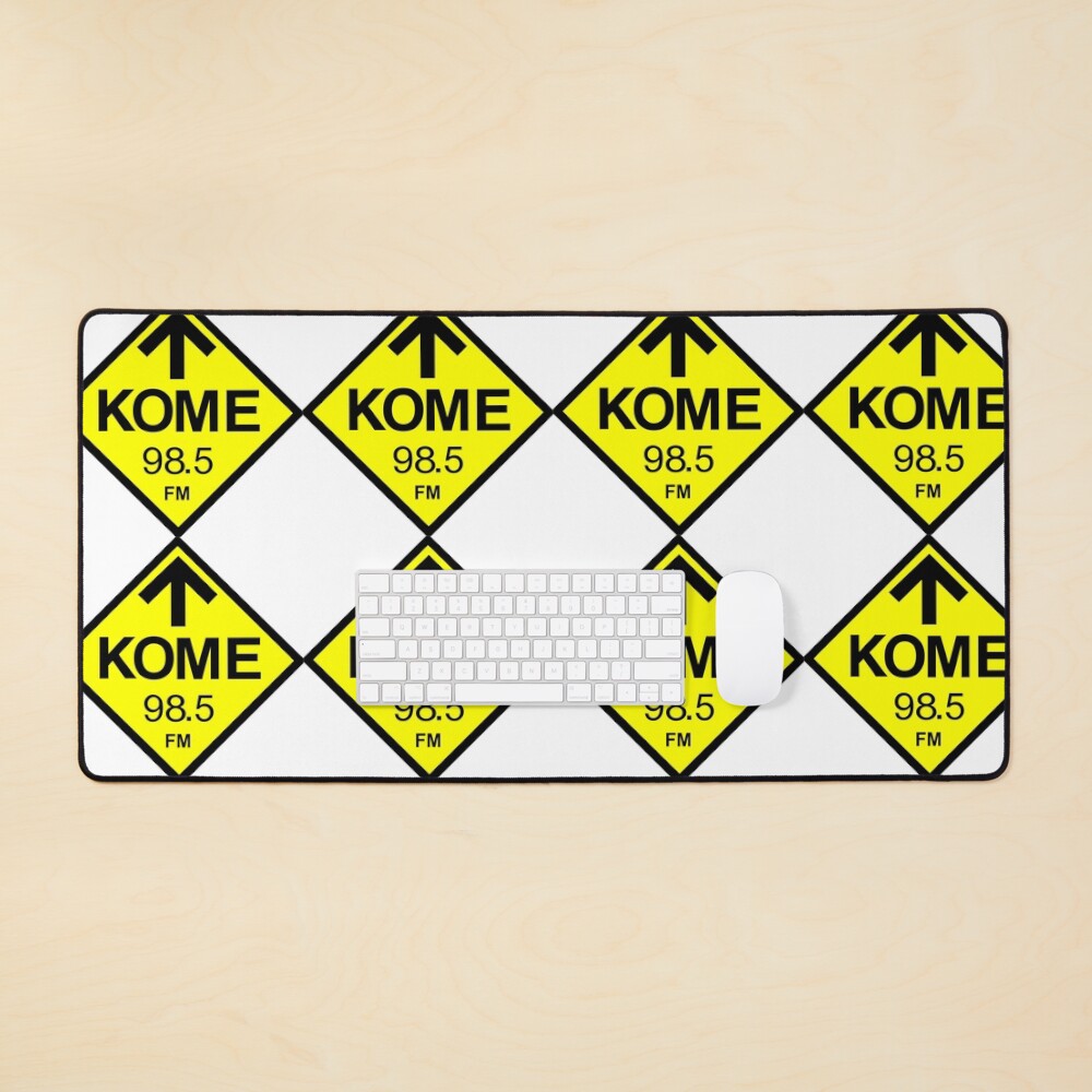 "KOME Rock Radio Vintage Logo (San Jose, CA)" Sticker for Sale by ...