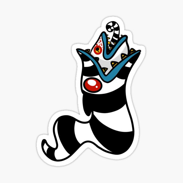 "Small Sandworm" Sticker for Sale by Cryptidkittyart | Redbubble
