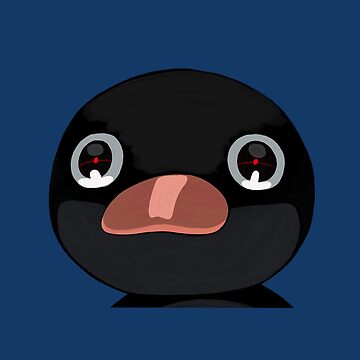 "Terrified Noot Noot Pingu Meme" Sticker by Made-ha | Redbubble