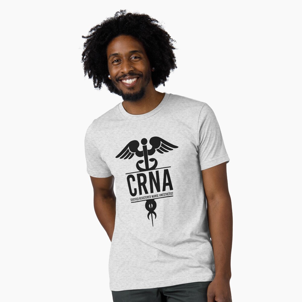 "CRNA Certified Registered Nurse Anesthetist Caduceus Medical Symbol ...