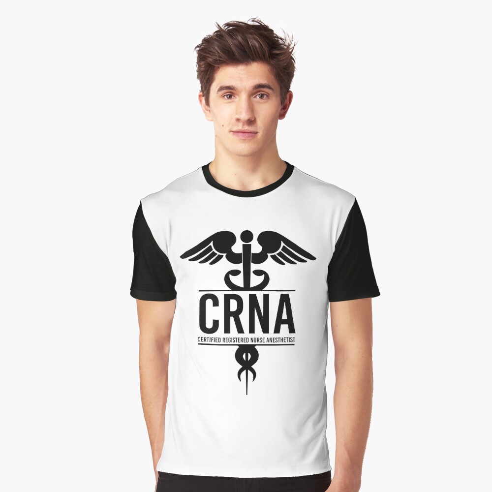 "CRNA Certified Registered Nurse Anesthetist Caduceus Medical Symbol ...