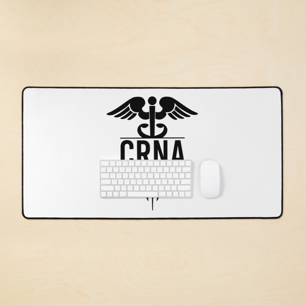 "CRNA Certified Registered Nurse Anesthetist Caduceus Medical Symbol ...
