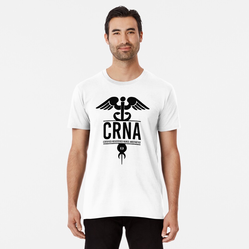 "CRNA Certified Registered Nurse Anesthetist Caduceus Medical Symbol ...