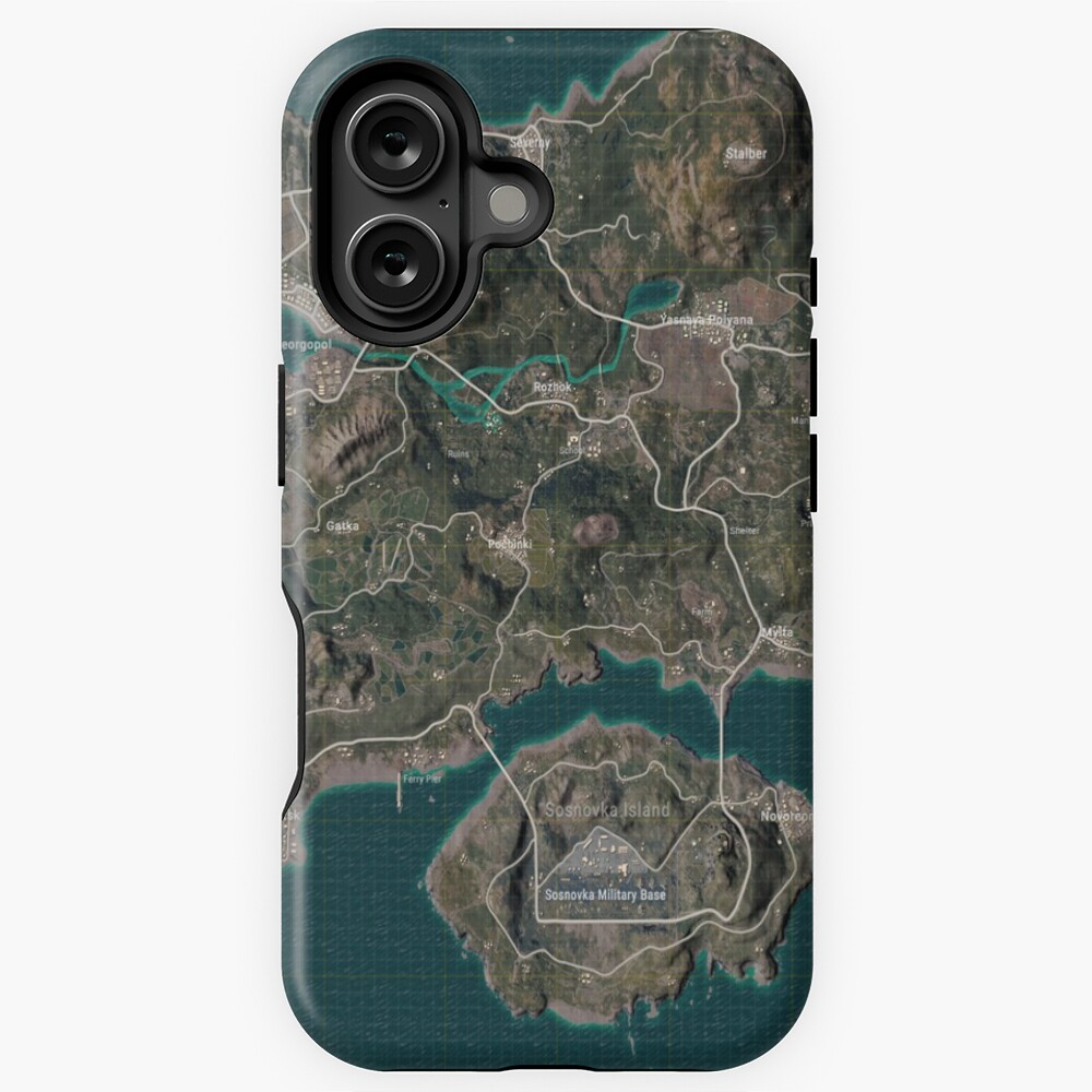 "PUBG Erangel Map" Poster for Sale by RipPepe | Redbubble