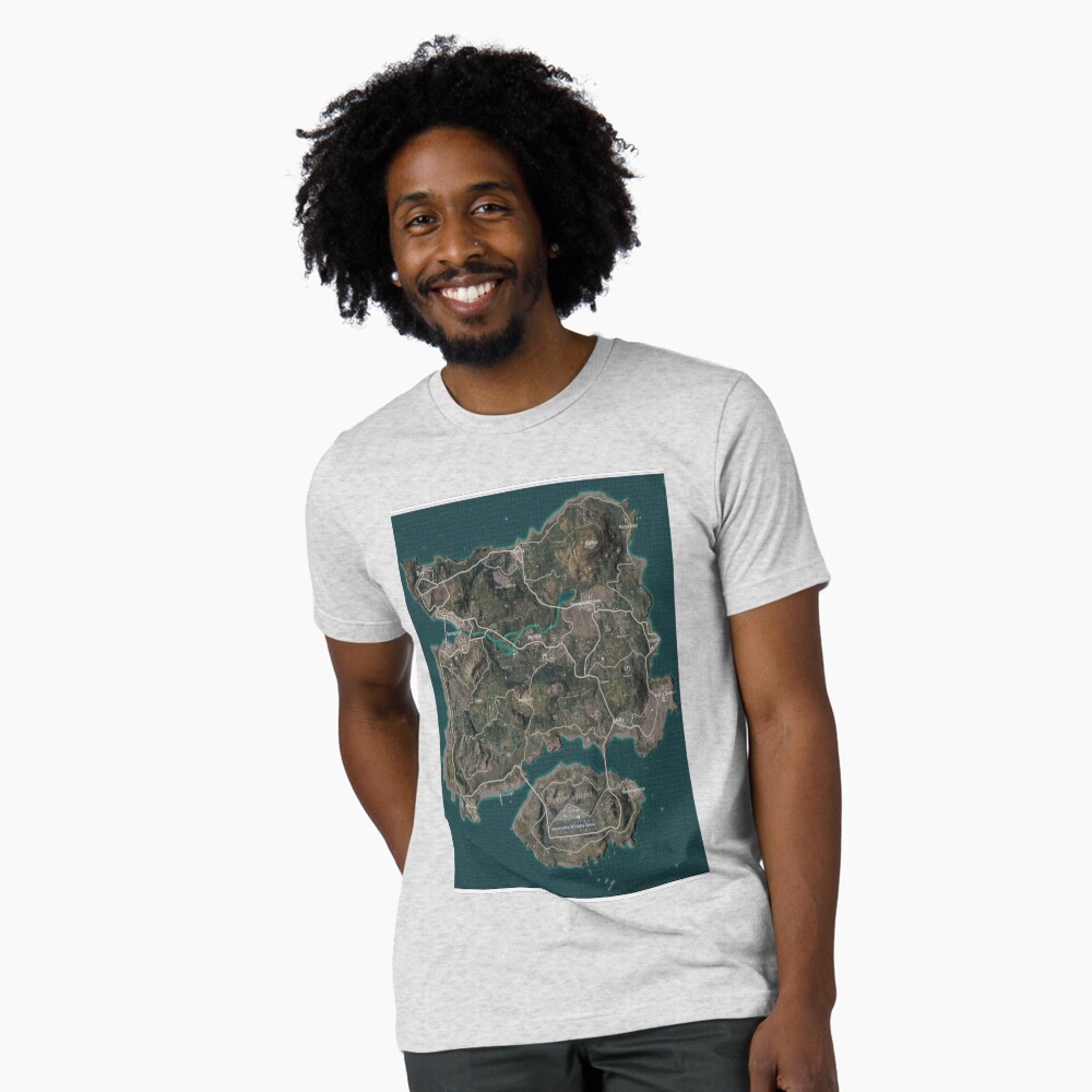 "PUBG Erangel Map" Poster for Sale by RipPepe | Redbubble