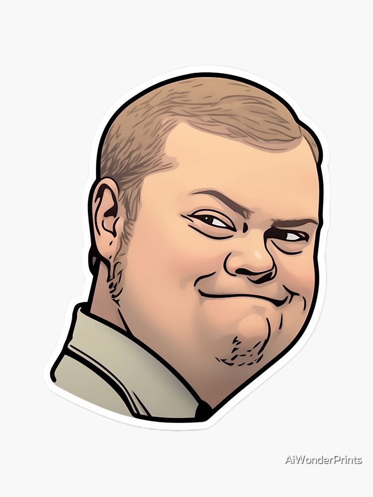 "funny meme sticker" Sticker for Sale by AiWonderPrints | Redbubble