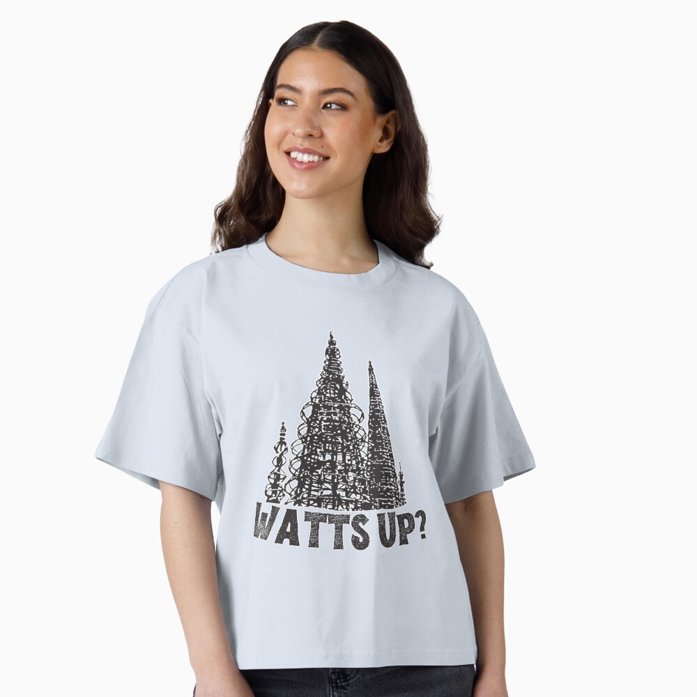 "Watts Towers South Central Los Angeles - Watts Up?" Sticker for Sale ...