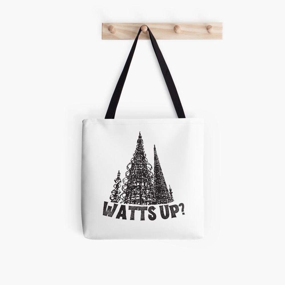 "Watts Towers South Central Los Angeles - Watts Up?" Sticker for Sale ...