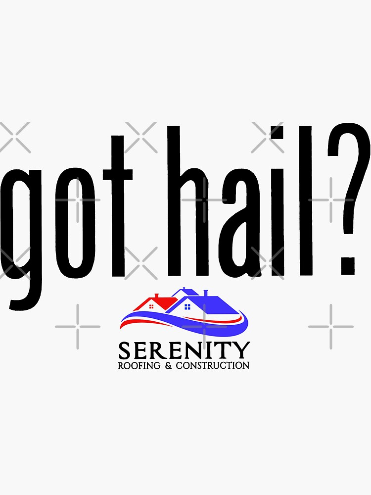 "got hail? Serenity - Black" Sticker for Sale by PadreGrande | Redbubble