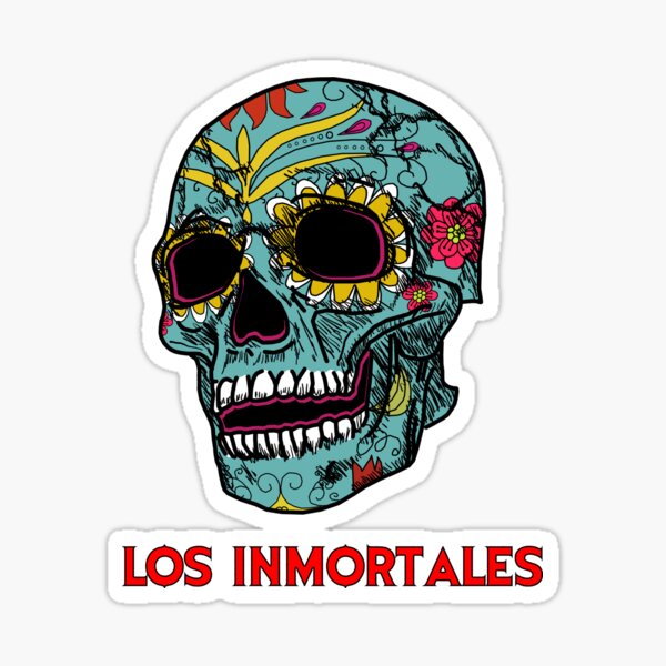 "Los Inmortales" Sticker by MattyTarantino | Redbubble