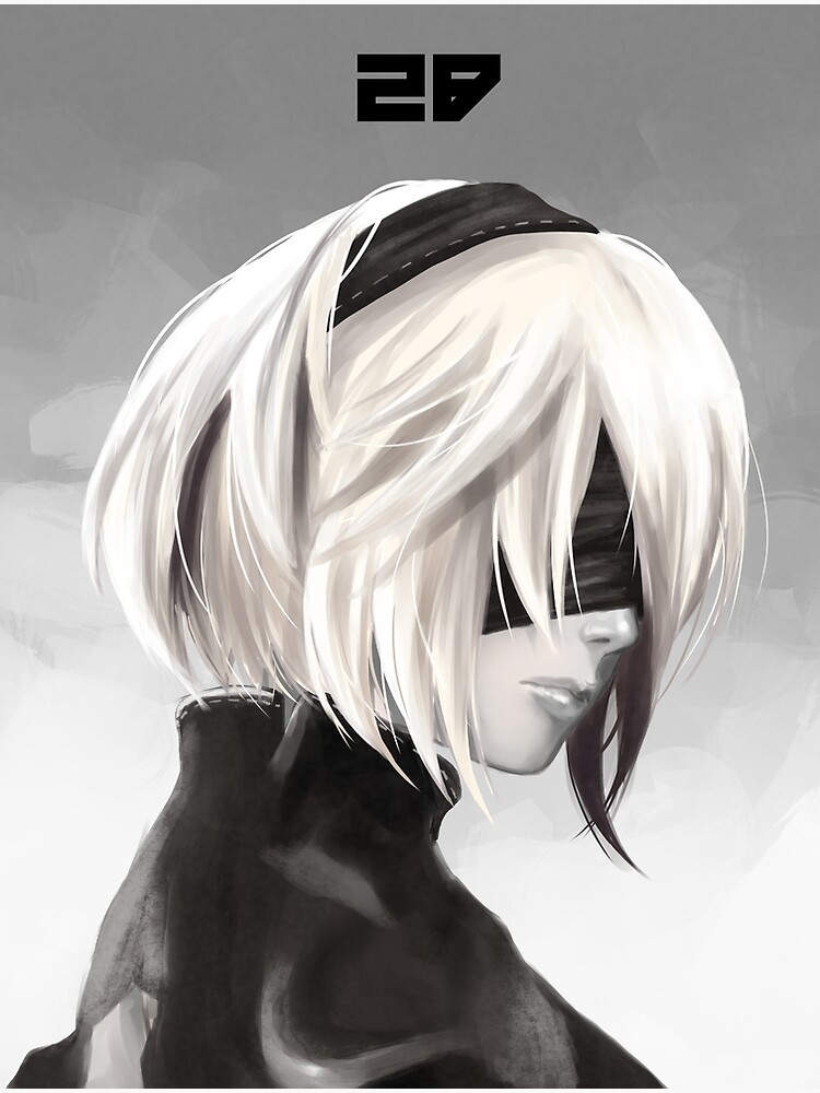 "2B" Photographic Print for Sale by Vibratix | Redbubble