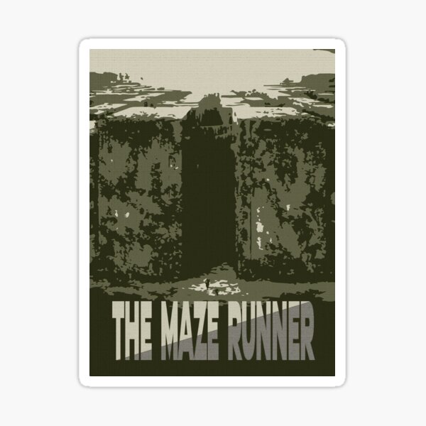 "MAZE RUNNER" Sticker for Sale by allxyz | Redbubble