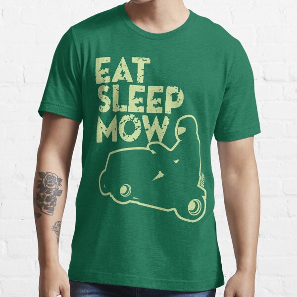 "Lawn Mower Racing Eat Sleep Mow" T-shirt for Sale by offroadstyles ...