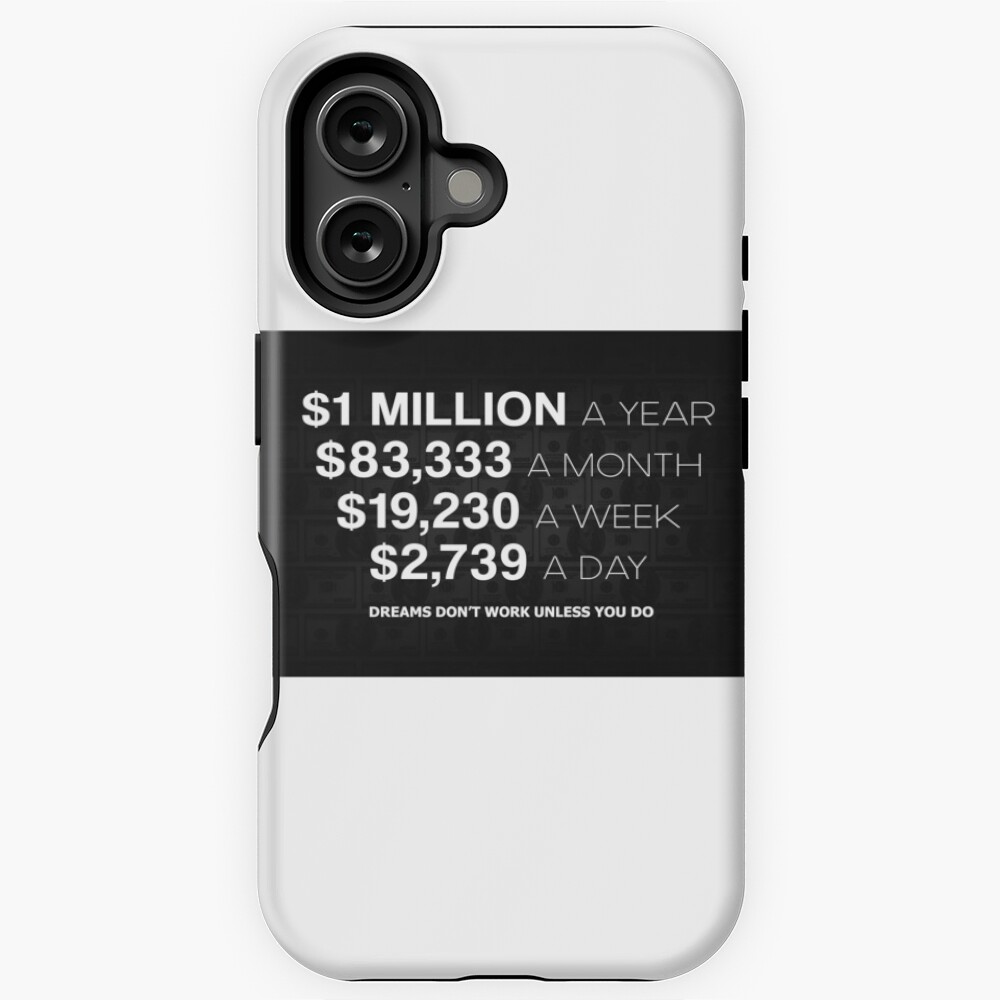 "1 Million Dollars A Year Motivational Inspirational Success ...