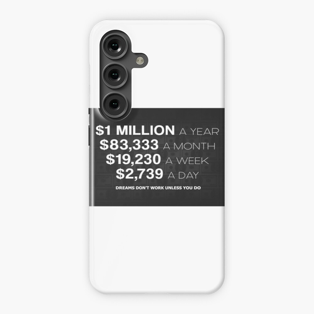 "1 Million Dollars A Year Motivational Inspirational Success ...