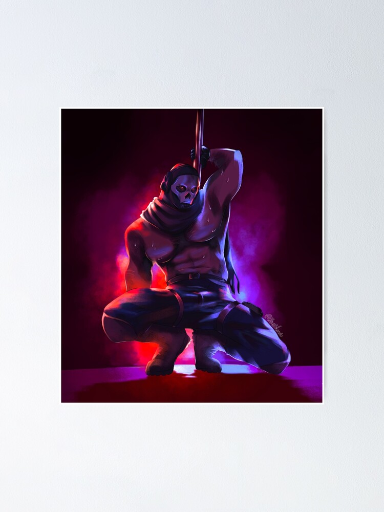 "Dancer Simon ‘Ghost’ Riley" Poster for Sale by NiniiWeenie | Redbubble