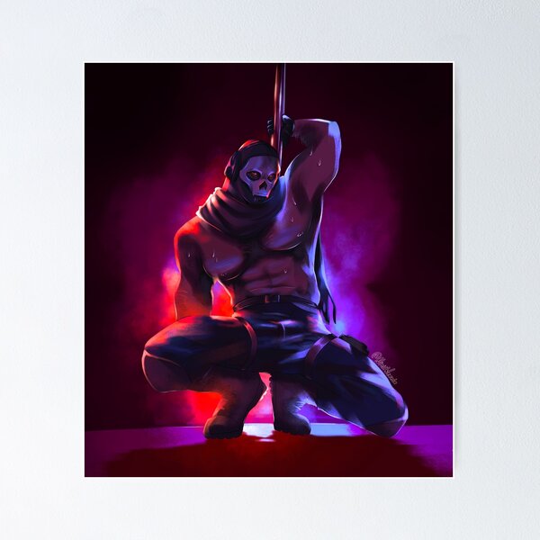 "Dancer Simon ‘Ghost’ Riley" Poster for Sale by NiniiWeenie | Redbubble