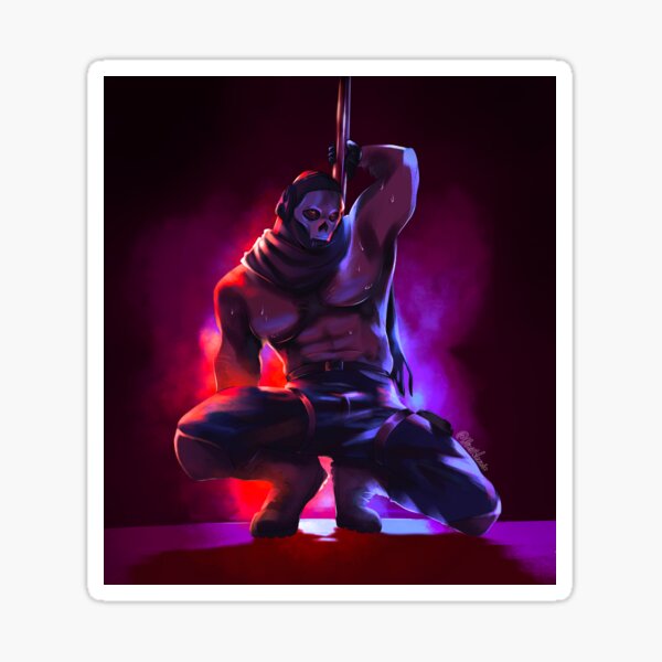 "Dancer Simon ‘Ghost’ Riley" Sticker for Sale by NiniiWeenie | Redbubble