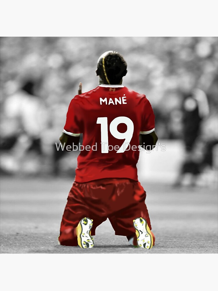 "Liverpool's Sadio Mane " Poster by TDCartoonArt | Redbubble