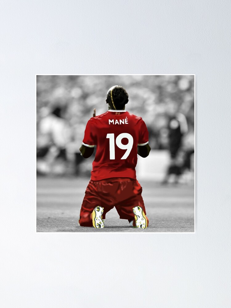 "Liverpool's Sadio Mane " Poster by TDCartoonArt | Redbubble