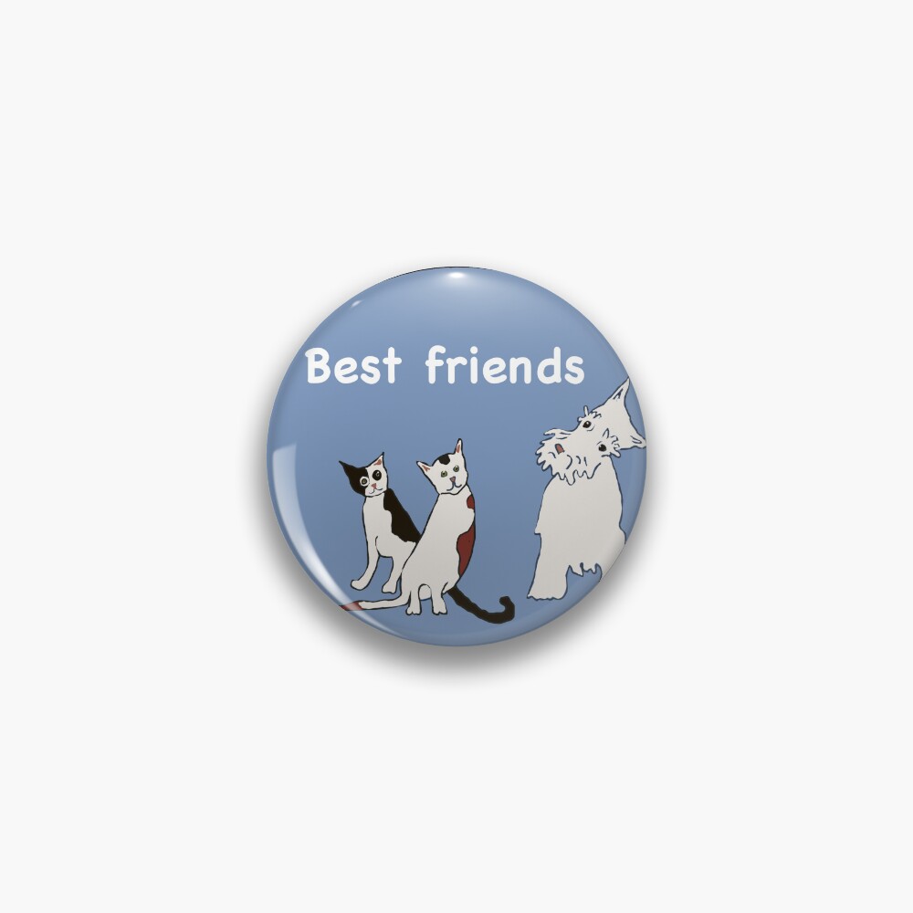 "Scottie Dog with his best cat friends" Sticker for Sale by Janpaints22 ...
