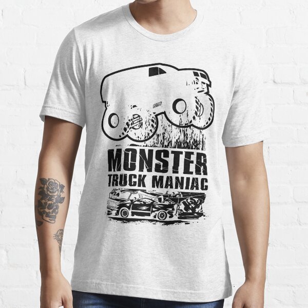"Monster Tuck Maniac Stunt" T-Shirt von offroadstyles | Redbubble
