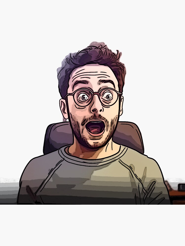 "Levy Rozman aka Gothamchess" Sticker for Sale by SvarunPogani | Redbubble