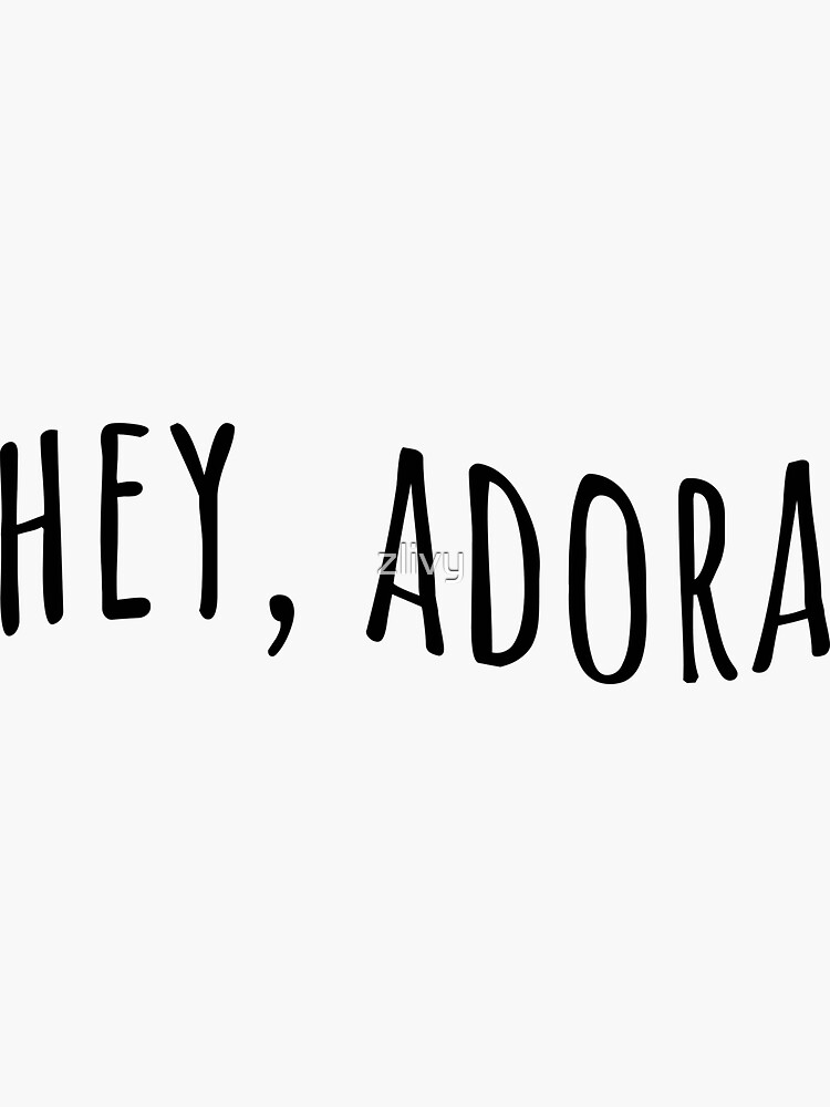 "Hey Adora She-Ra Catradora Quote" Sticker for Sale by zlivy | Redbubble