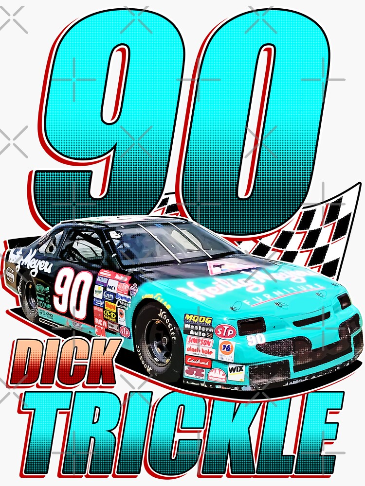 "Dick Trickle 90 Nascar 90s retro style" Sticker for Sale by gplegend ...