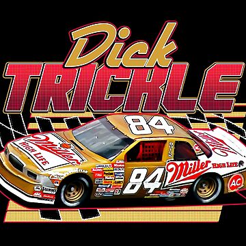 "Dick Trickle Nascar Cup retro 80s style" Sticker for Sale by gplegend ...