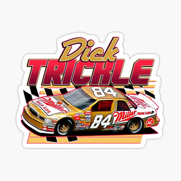 "Dick Trickle Nascar Cup retro 80s style" Sticker for Sale by gplegend ...