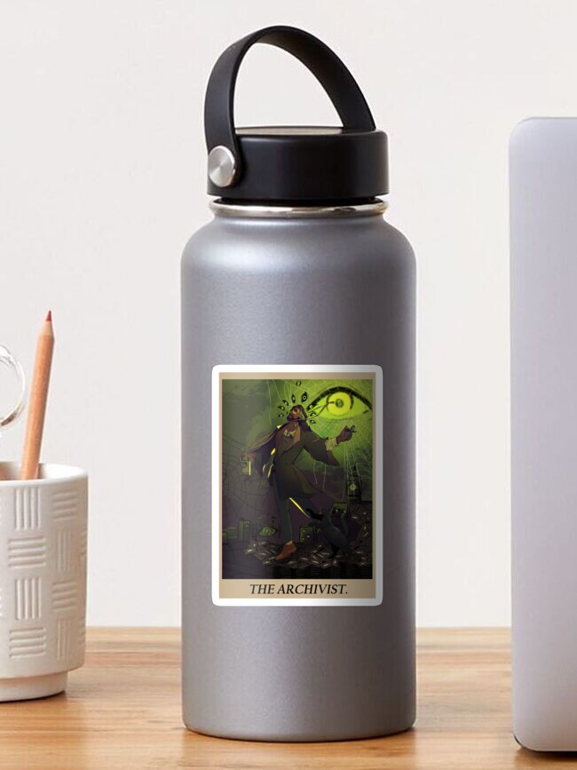 "THE ARCHIVIST " Sticker for Sale by sophscribbles | Redbubble