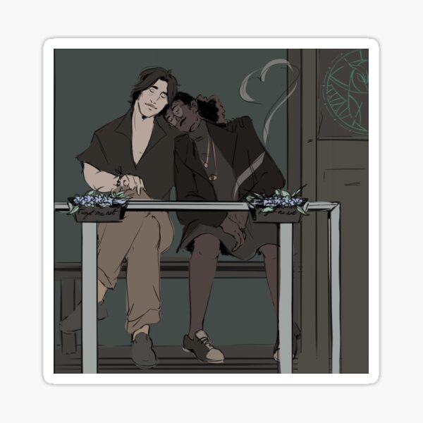 "TimSasha" Sticker for Sale by sophscribbles | Redbubble