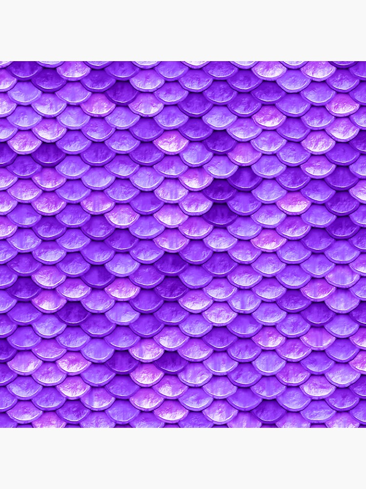 "Purple Mermaid Scales" Sticker for Sale by OlaHolaHola | Redbubble