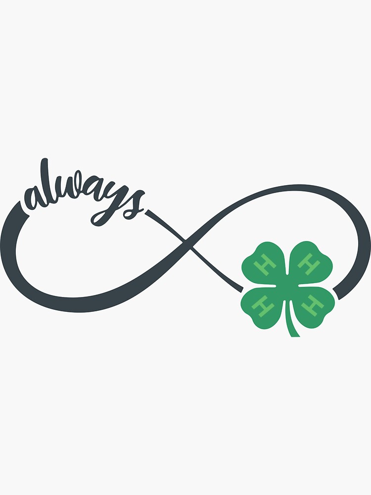 "4-H Clover Logo" Sticker for Sale by Vladislav Bryzgalov | Redbubble