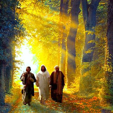 "Road to Emmaus" Poster for Sale by Hyperdulia | Redbubble