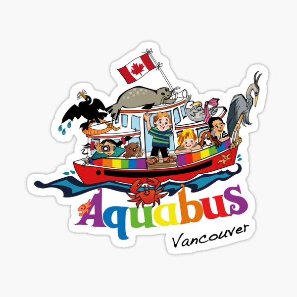 "Aquabus Happy Boat Logo" Sticker for Sale by aquabus | Redbubble