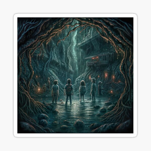 "Stranger Things Fan Art" Sticker for Sale by Shabrack258 | Redbubble