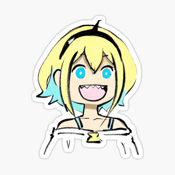 "amano pikamee" Sticker for Sale by WaterField | Redbubble