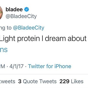 "Bladee Tweet" Sticker for Sale by MattZdeb | Redbubble