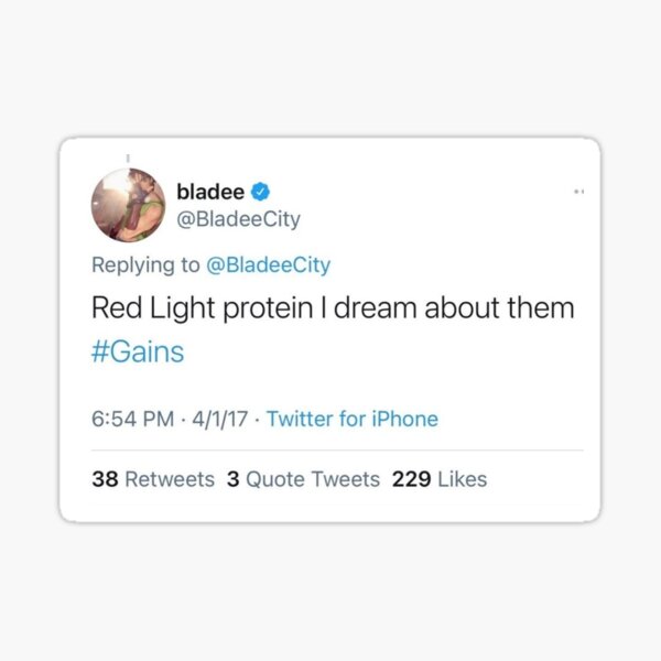 "Bladee Tweet" Sticker for Sale by MattZdeb | Redbubble