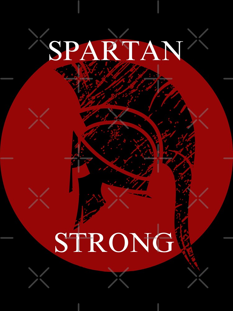 "Spartan Strong " Sticker for Sale by UrsaOasis | Redbubble
