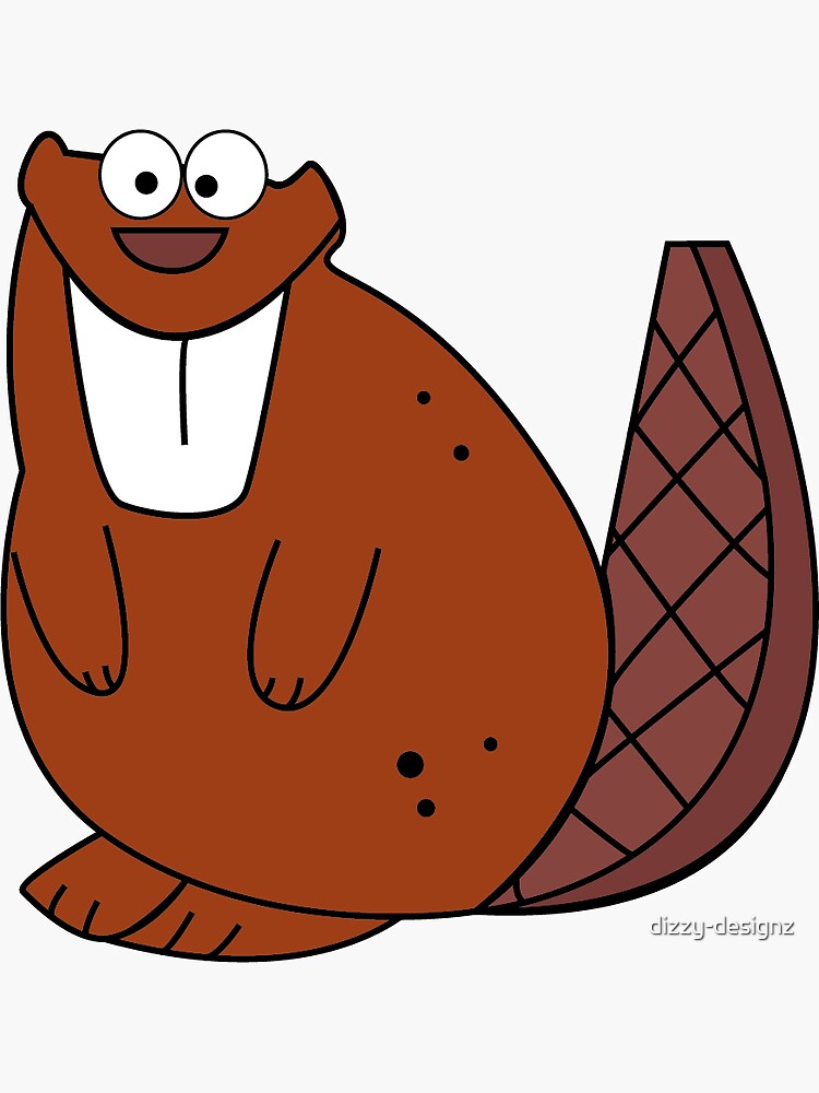 "Toy Story Midway Mania Beaver Prize" Sticker for Sale by dizzy-designz ...