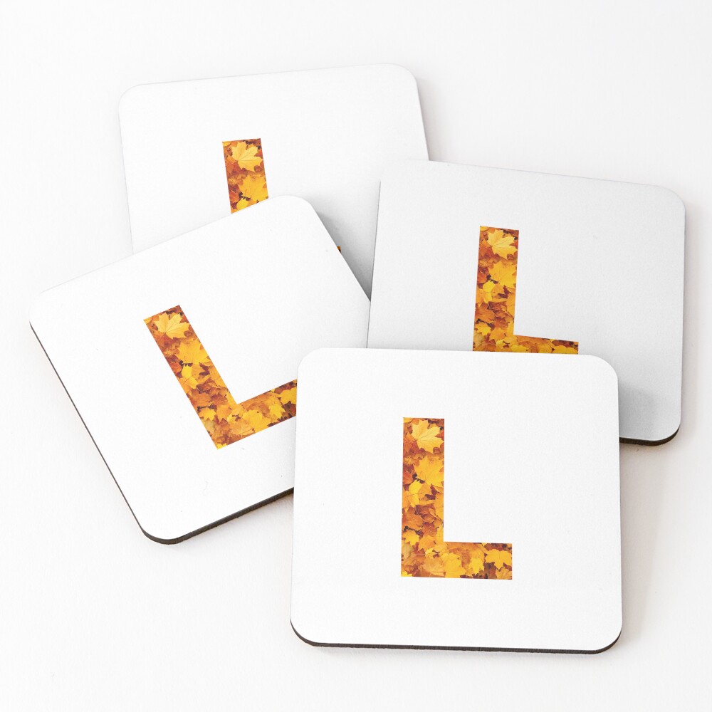 "Autumn Letter L Sticker" Sticker for Sale by iNeedLetters | Redbubble