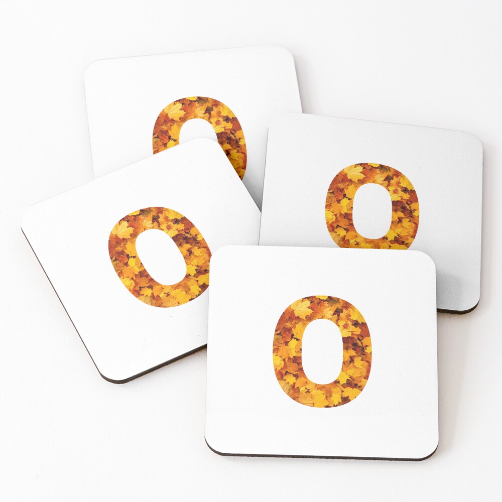 "Autumn Letter O Sticker" Sticker for Sale by iNeedLetters | Redbubble