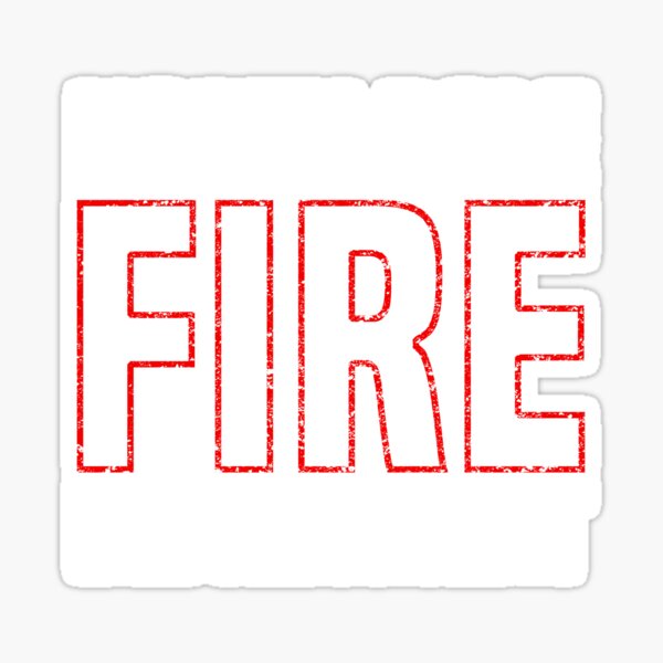 "North Pole Fire Department Firefighter Fireman" Sticker by 14thFloor ...