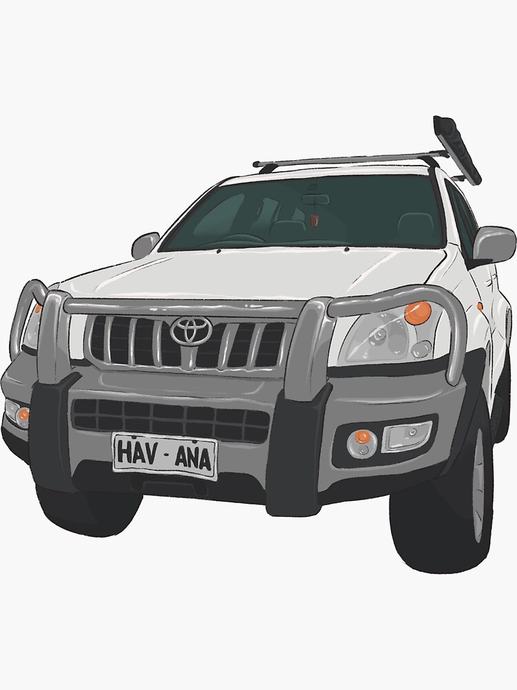 "Havana the Prado" Sticker for Sale by AnxiousSoda | Redbubble