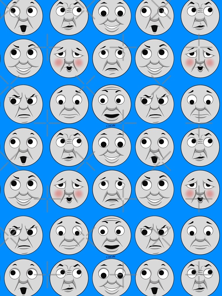"The Many Faces of Thomas (full faces)" A-Line Dress by corzamoon ...